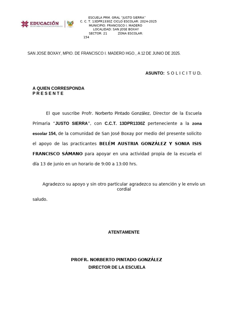 Practicante Mexe | PDF