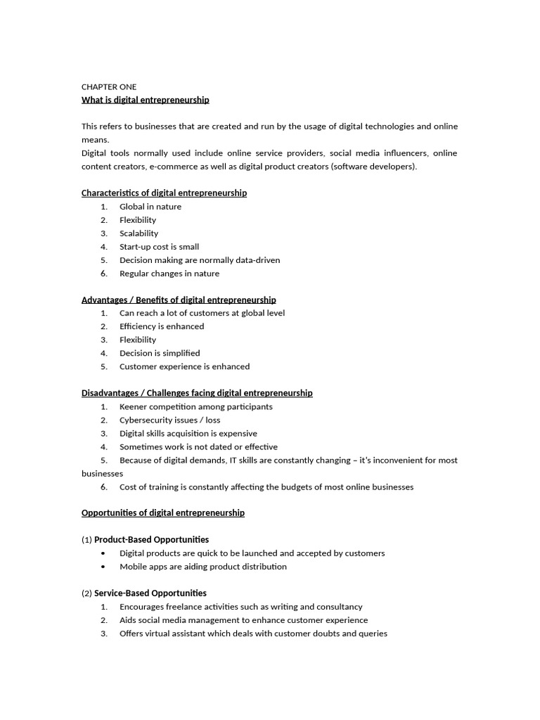 Digital Marketing Note | PDF | E Commerce | Business Model