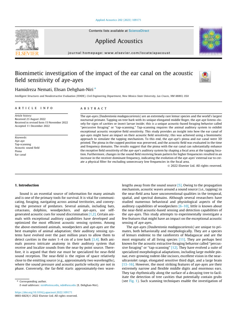 Applied Acoustics | PDF | Sound | Hearing