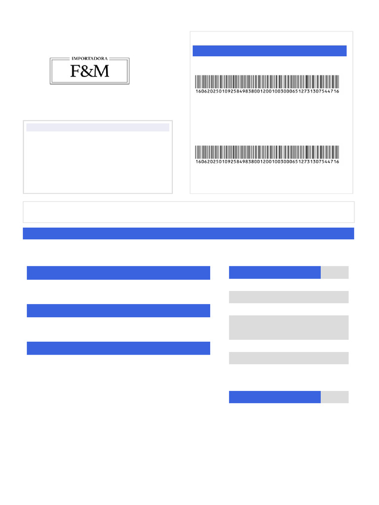 Factura No - 001-003-000651273-4 | PDF | Impuestos