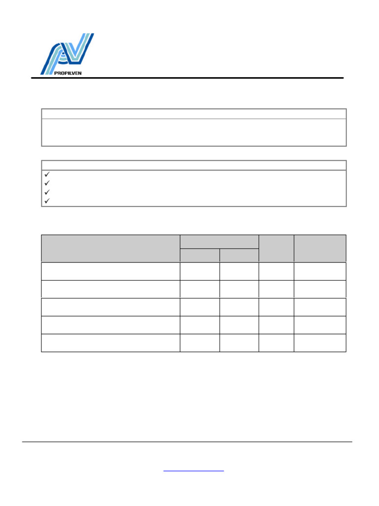 Propilven J646 | PDF | Materiales | Sector secundario de la economía