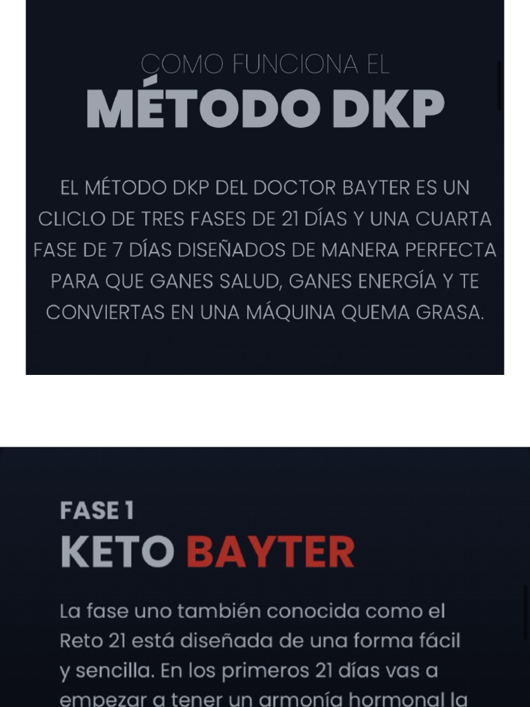 Método DKP - Dr. Bayter | PDF