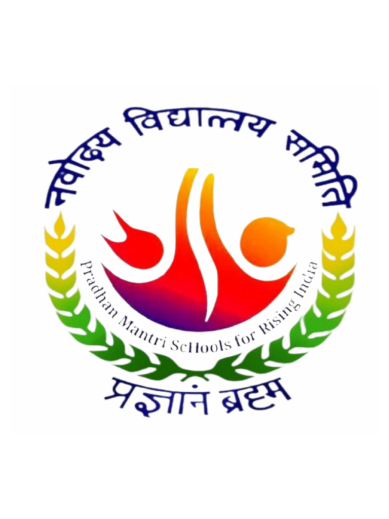 PM Shri School Jawahar Navodaya Vidyalaya Logo | PDF