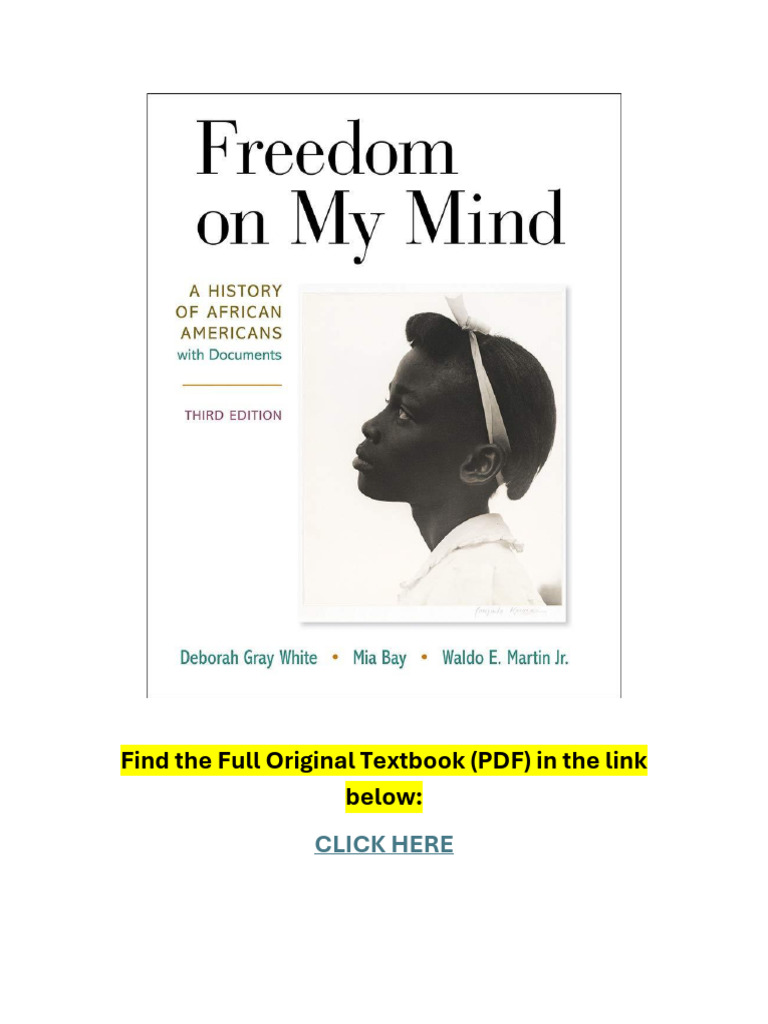 Freedom on My Mind: 3rd Edition PDF | PDF | Narrative | Pedagogy