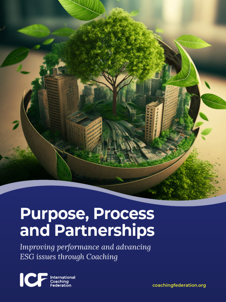 Icf Research Esg Purpose Process Partnerships | PDF | Employee ...