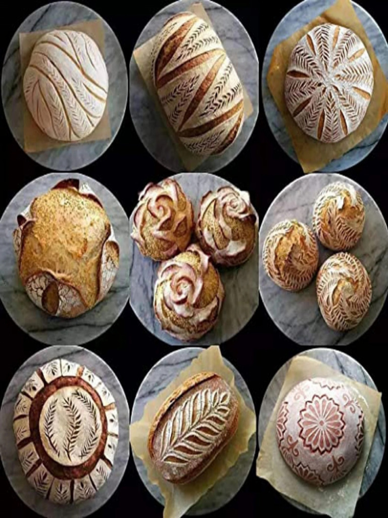 Guide to Scoring Bread With 20 Designs فارسی | PDF