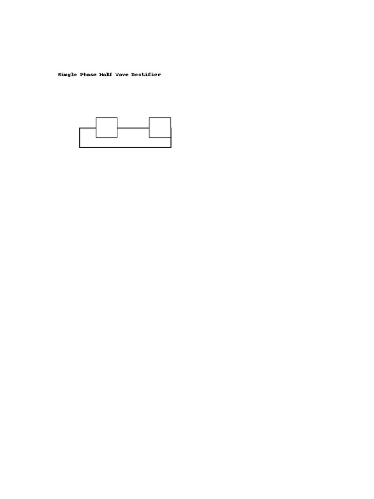 Rectifier and Series Circuit Simulations | PDF