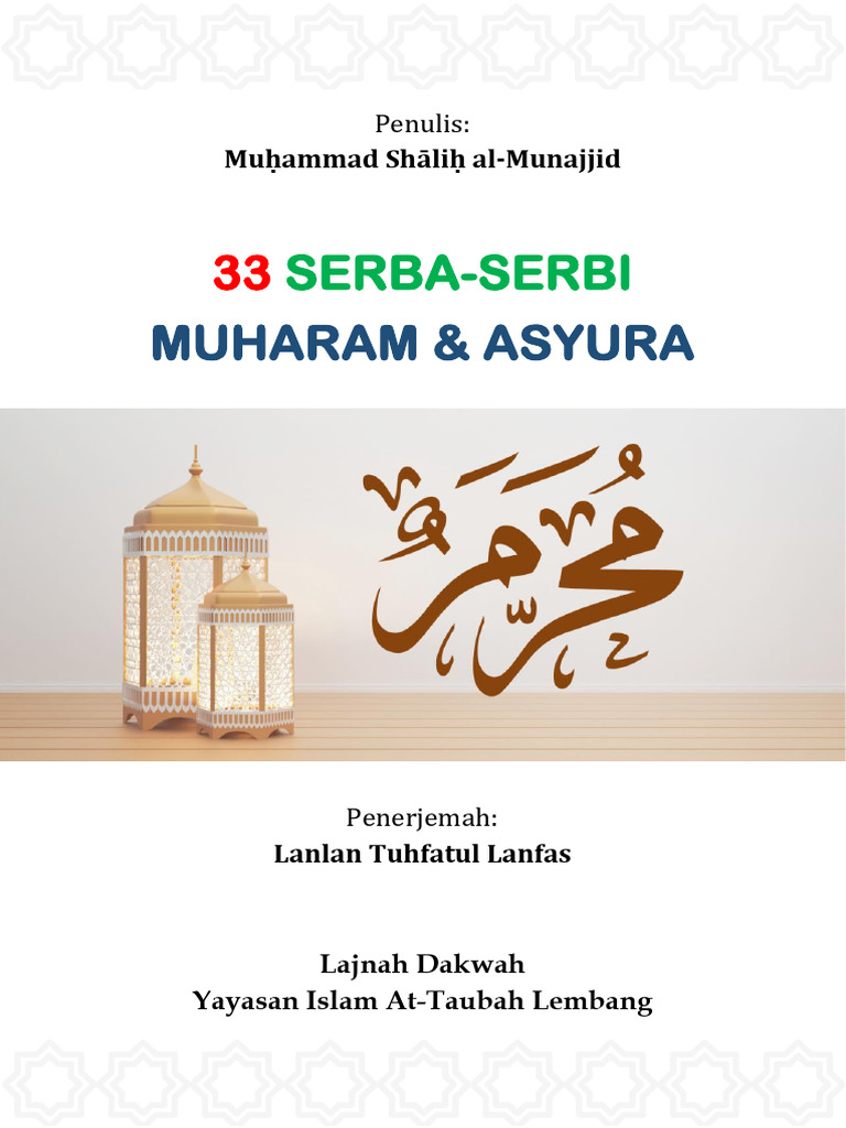 33 Serba-Serbi Muharam & Asyura - Cet. 2 | PDF