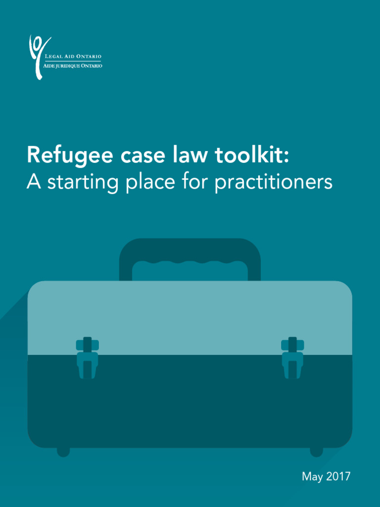 Refugee Case Law Toolkit en | PDF | Standard Of Review | Testimony