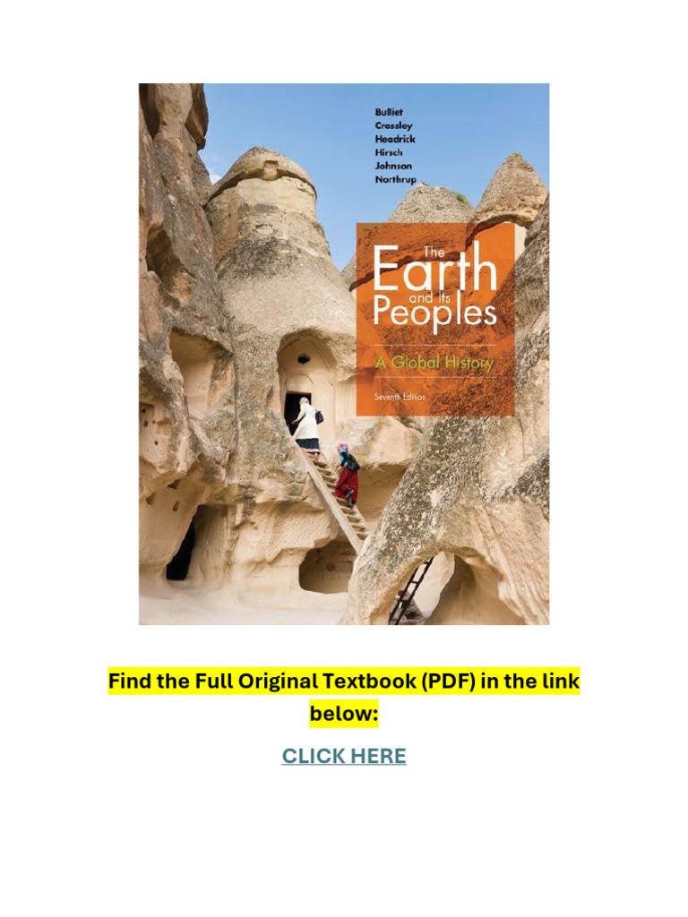 Earth and Its Peoples: Global History 7th Ed. | PDF | Pedagogy ...