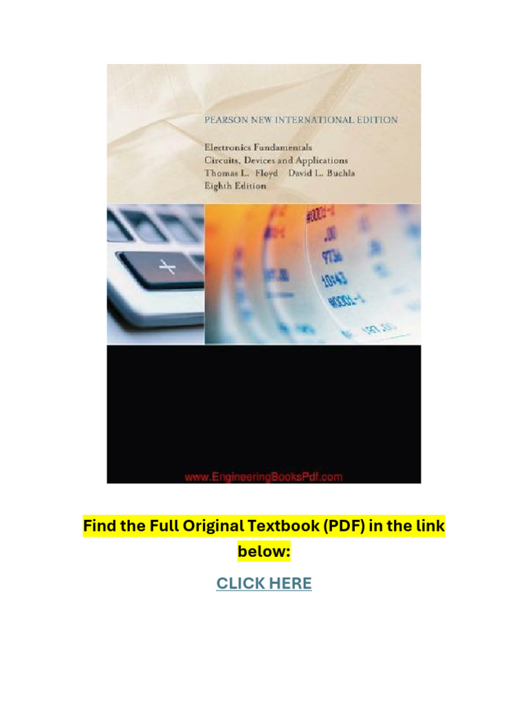 Electronics Fundamentals Circuits Devices And Applications 8th Edition Pdf Amplifier