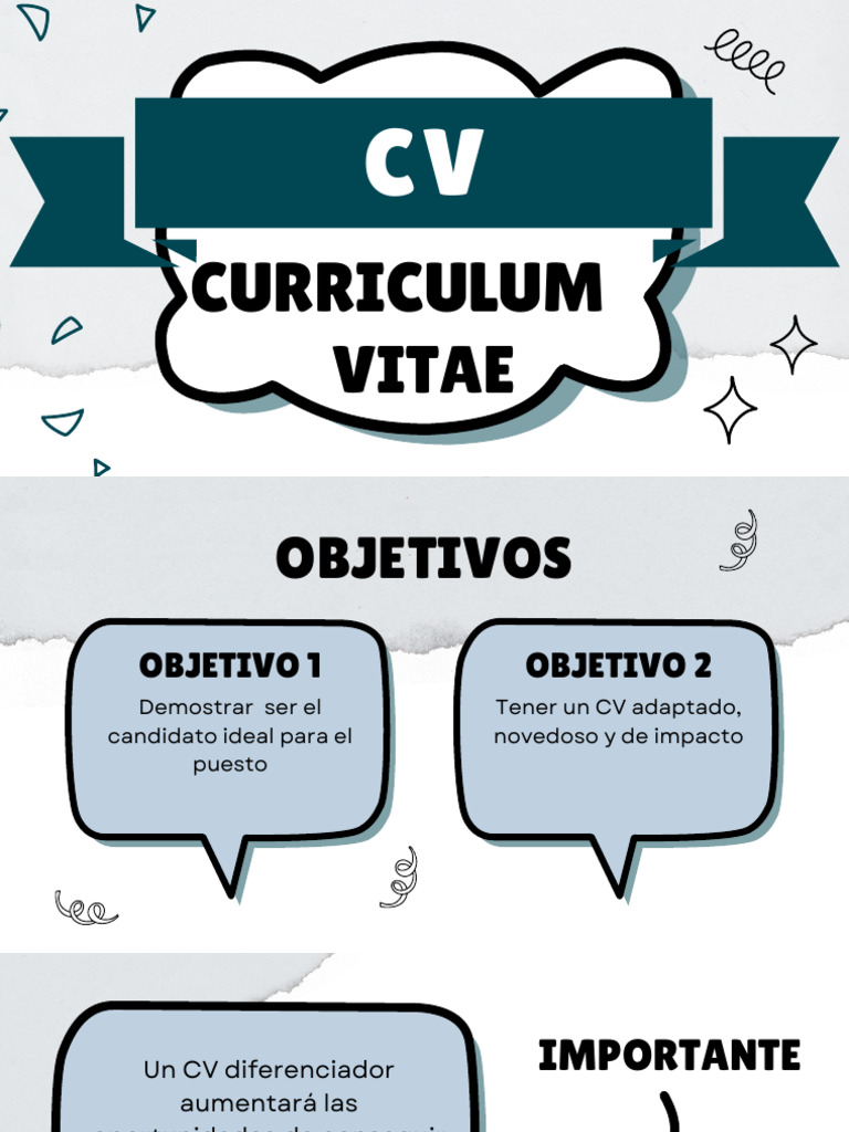 Cómo Crear un CV Impactante | PDF