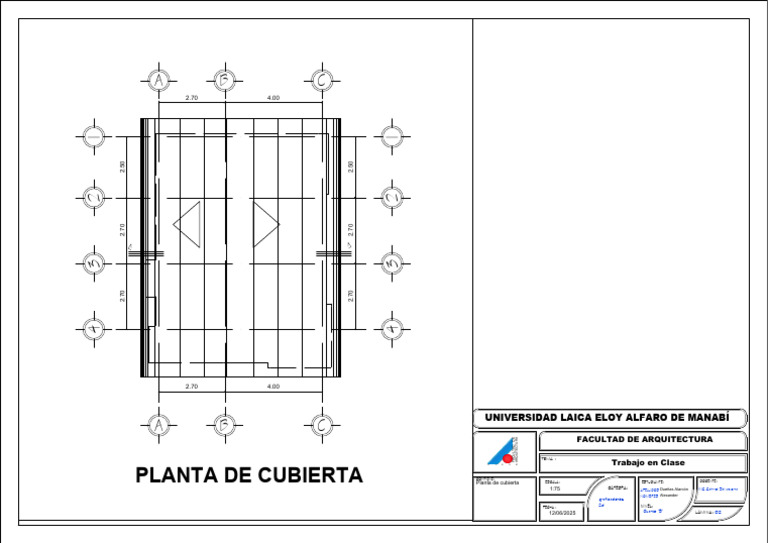 Planta de Cubierta | PDF