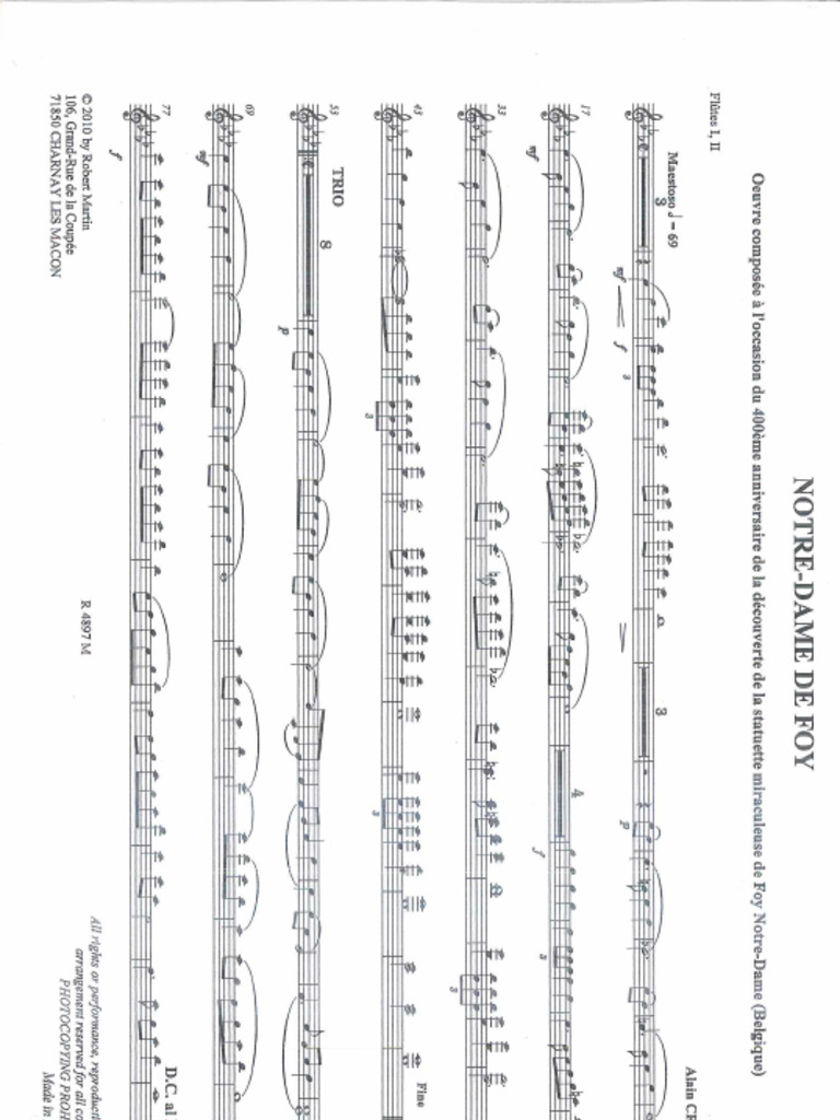 Flute 1 & 2 | PDF