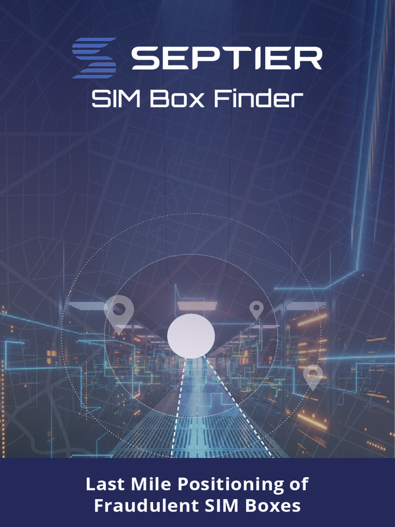Septier SIM Box Finder Overview | PDF | Telecommunications | Electronics