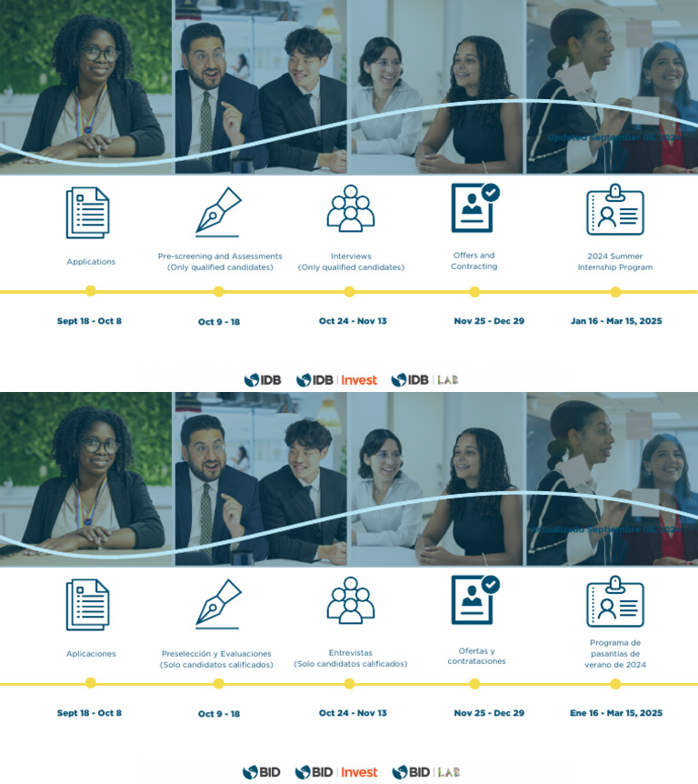 IDBG Winter Internship Timeline 2025 | PDF