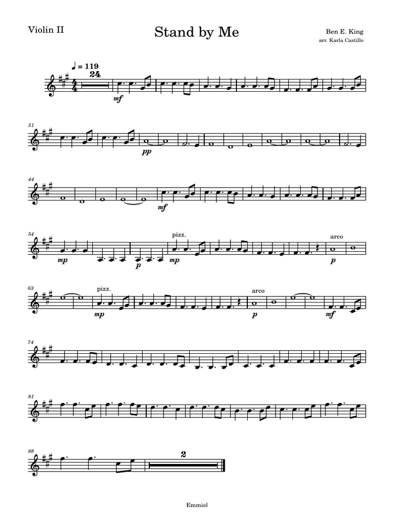 Stand by Me-Violin II | PDF