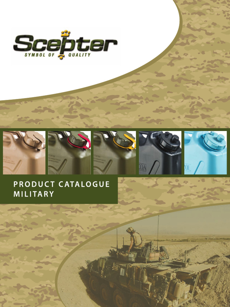 Scepter Canister Catalogue | PDF | Diesel Fuel | Chemical Energy Sources