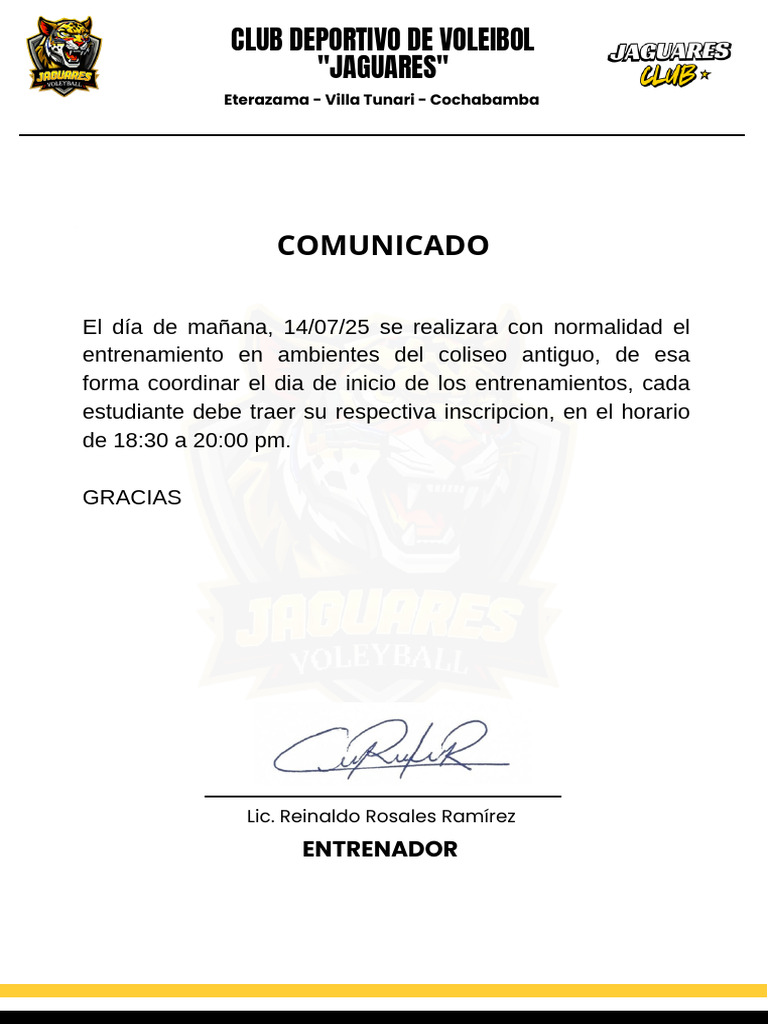 Comunicado | PDF