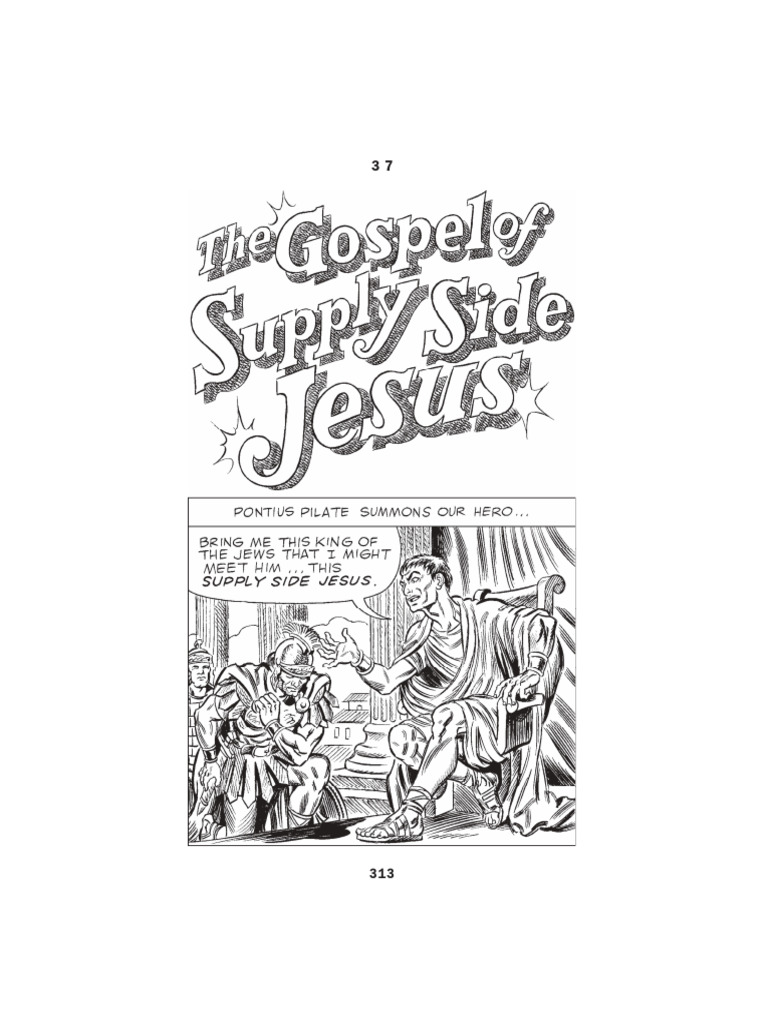 The Gospel of Supply Side Jesus | PDF