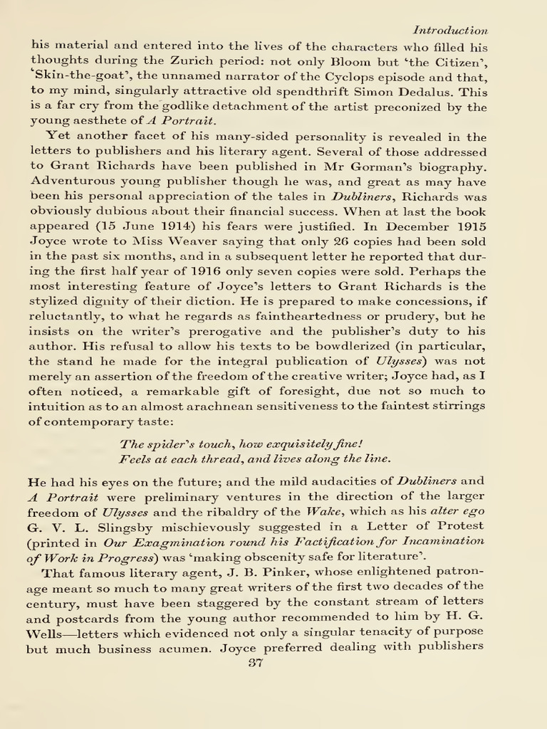Letters of James Joyce - James Joyce Edited by Stuart Gilbert - London ...