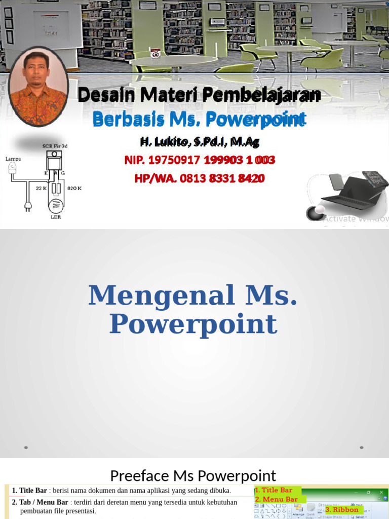 Desain Materi Pembelajaran 1 | PDF
