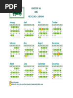 Bin Collection Calendar 2025 | PDF | Waste Management | Waste