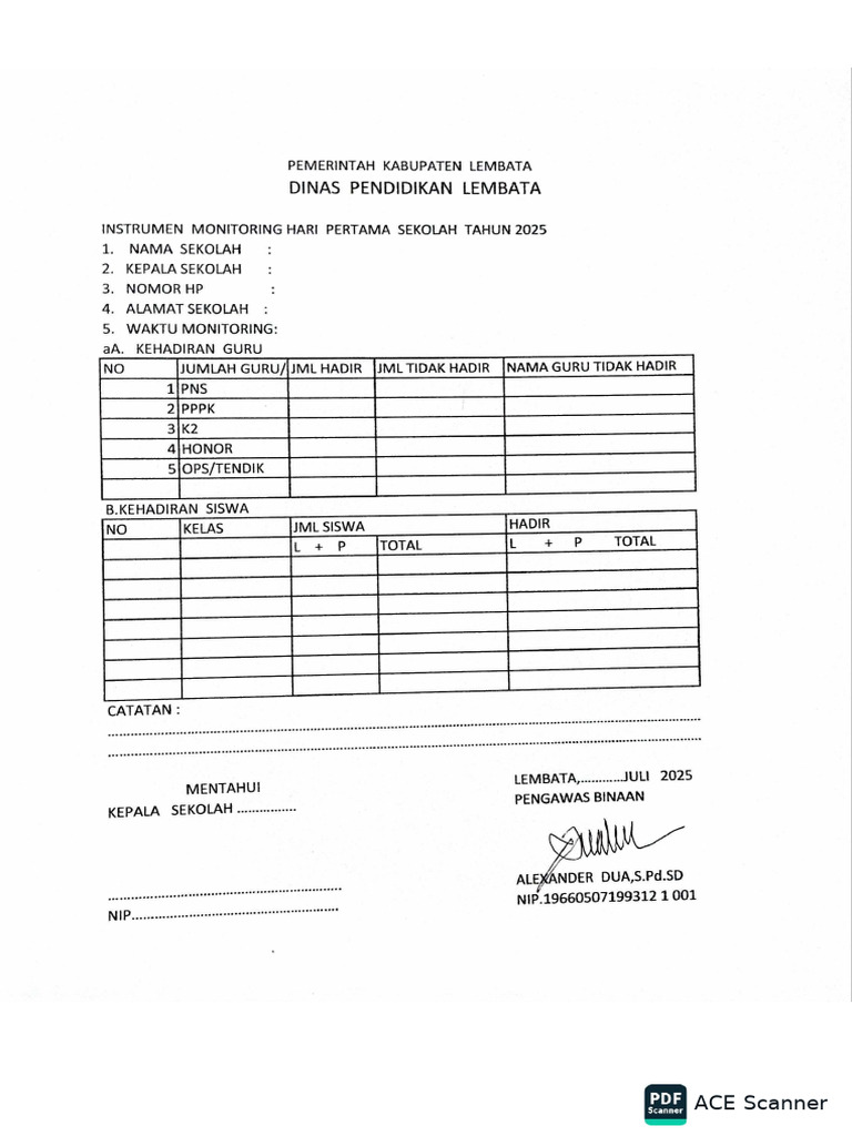 Instrumen Mobev HPMS 2025 | PDF