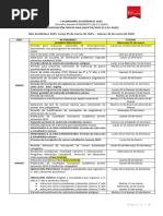 Calendario Escolar UAEM 2025-2026 | PDF