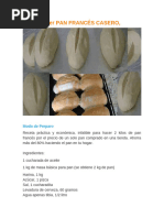 Receta de Pan Bon Colonense en Casa | PDF | Cocina, comidas y vino