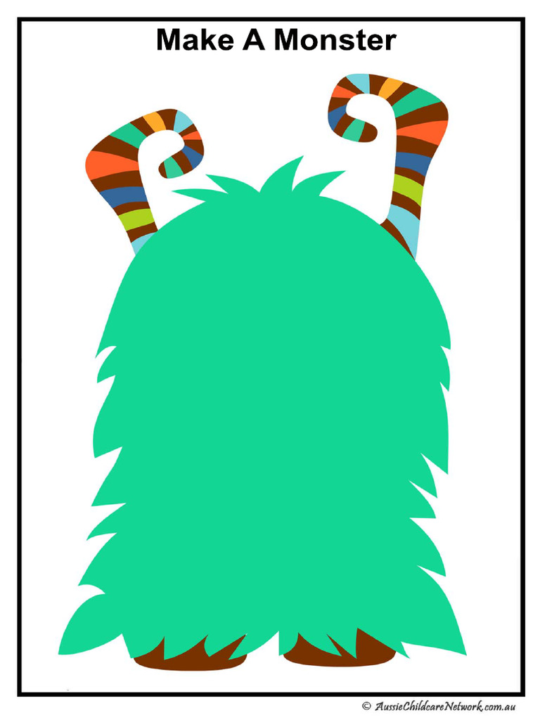 Monster Cut Paste Set6 | PDF