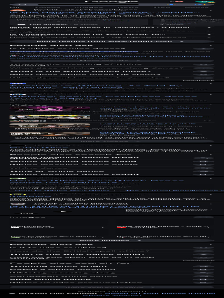 Understanding the Whine Dance Debate | PDF