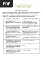 ACT Choice Point Exercise Guide | PDF | Obsessive–Compulsive Disorder ...