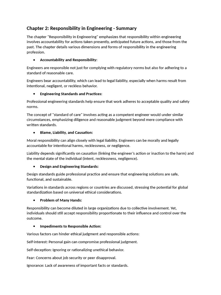 Engineering Accountability and Ethics | PDF | Thought | Critical Thinking