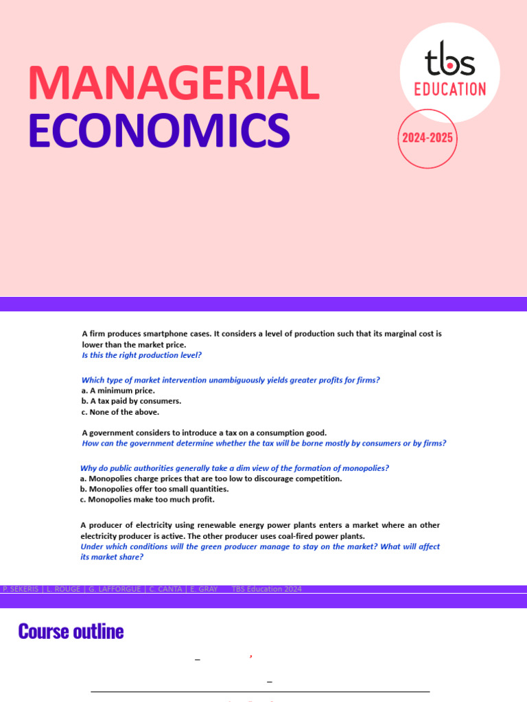 Ch1 ENG Managerial Economics - 2024 | PDF | Demand | Elasticity (Economics)