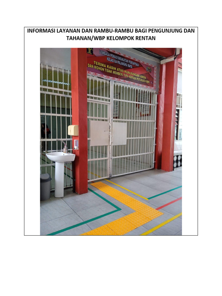 Informasi Layanan Dan Rambu | PDF
