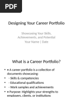 Portfolio - 51 Items For Your Professional Career Portfolio + Examples ...