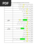 Arabic Handwriting Practice Sheets | PDF | Writing