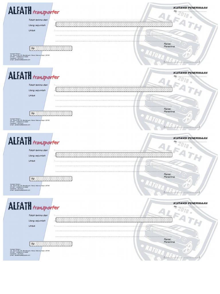New Kwitansi Print | PDF