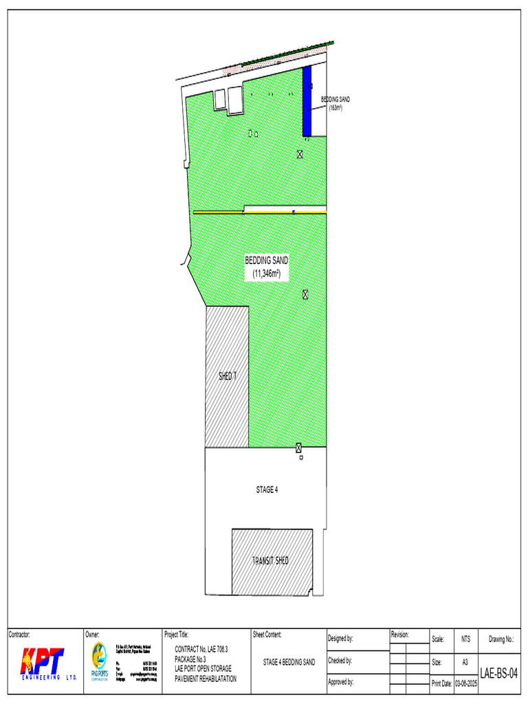 Stage 4 Bedding Sand Specifications | PDF