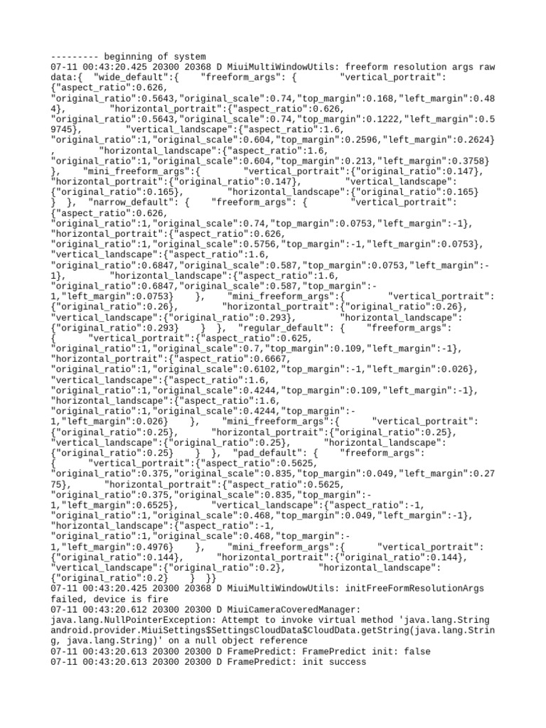 Log Cat 1752169415198 | PDF | System Software | Computer Science