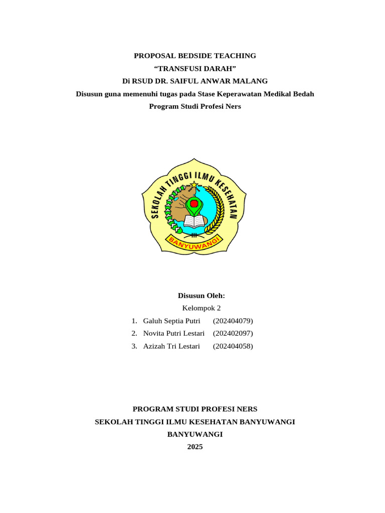 Proposal BST Parangtritis | PDF
