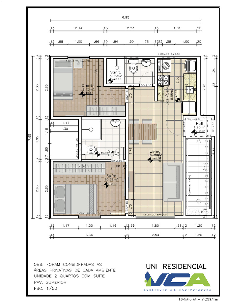 Unires - Superior Com Suite Modelo 2 | PDF