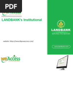 LANDBANK ACIC File Upload Guide | PDF | Banks | Online Banking