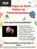 Paghubog NG Konsensiya Gabay Ang Pananampalataya NG Pamilya | PDF