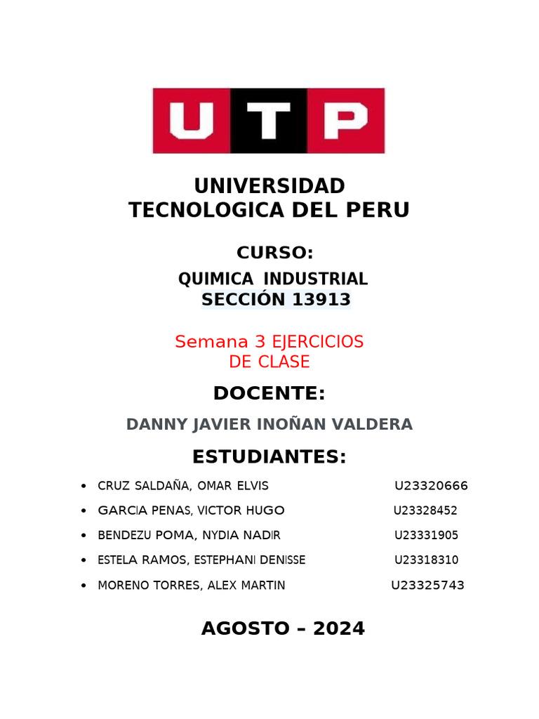 Semana 3 Ejercicios | PDF