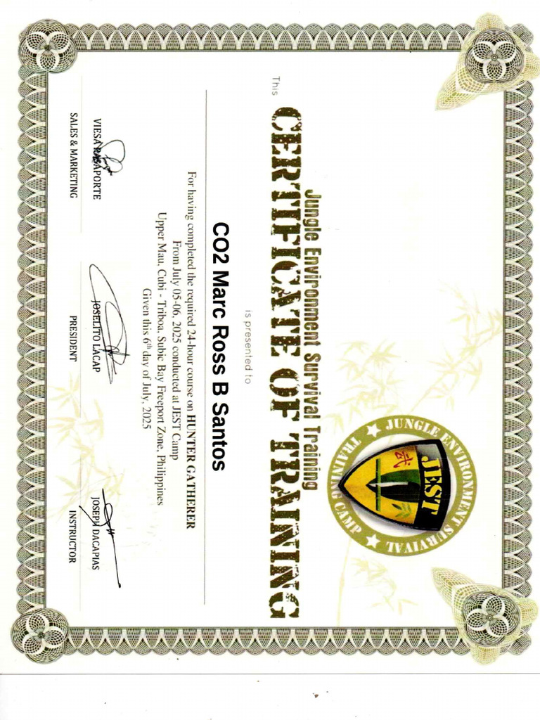 Jest Co2 Marc Ross B Santos | PDF