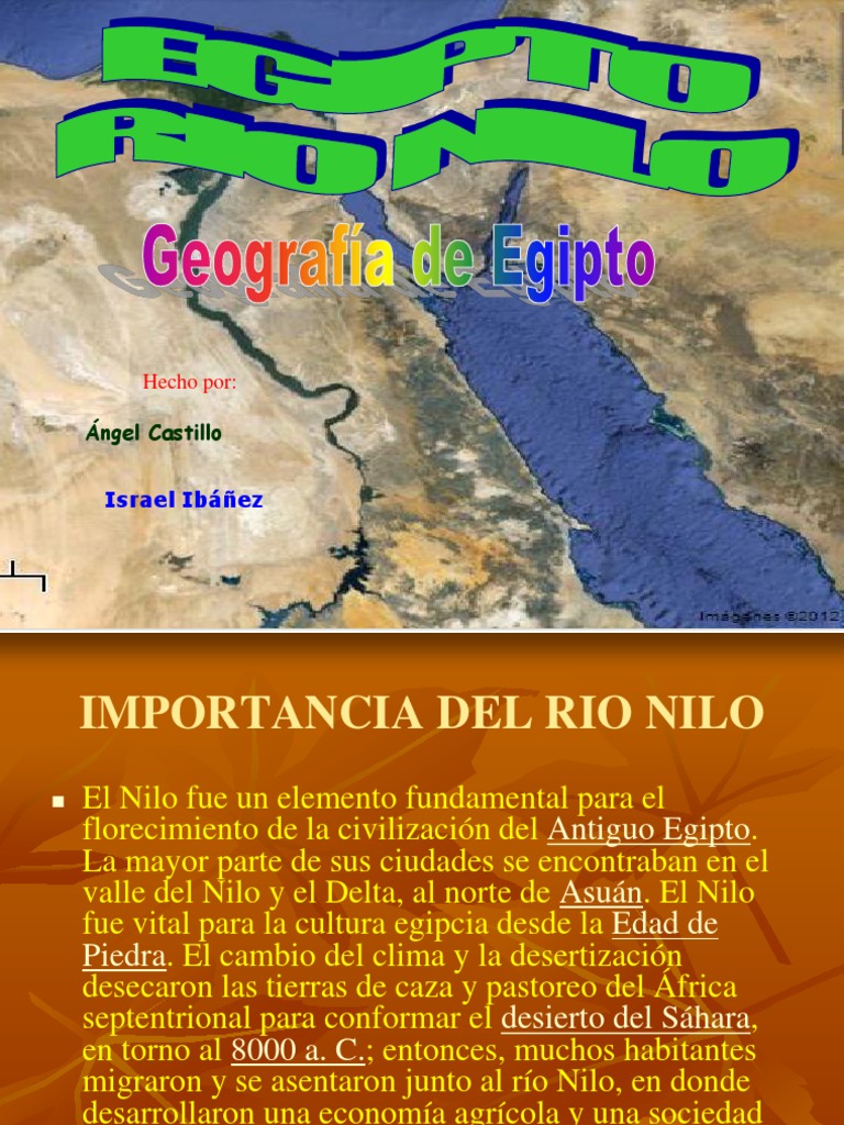 El Relieve Del Valle Del Nilo