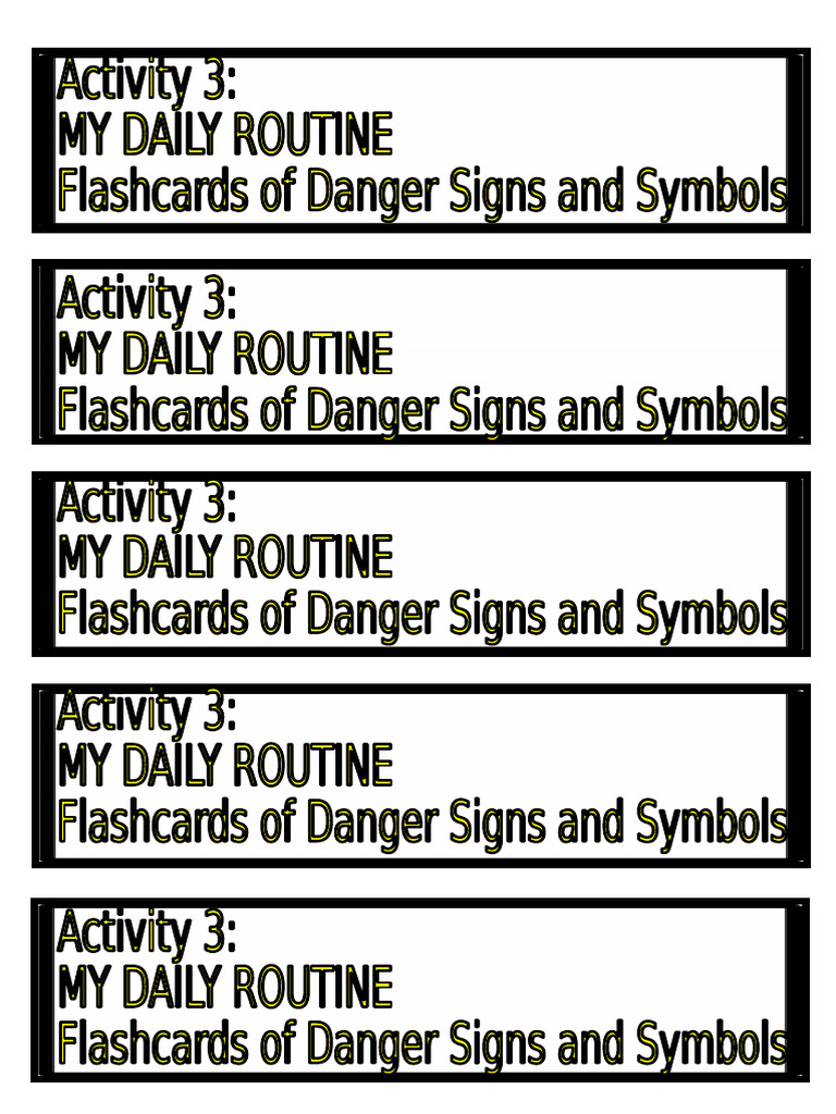 Labels - Activity 3 | PDF