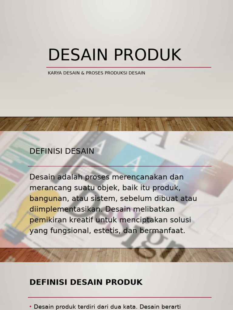 Proses Desain Produk DKV dan Tahapannya | PDF